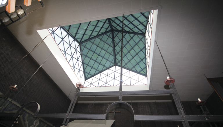 Marmox Heraklith panels help restore post war church - Specification ...