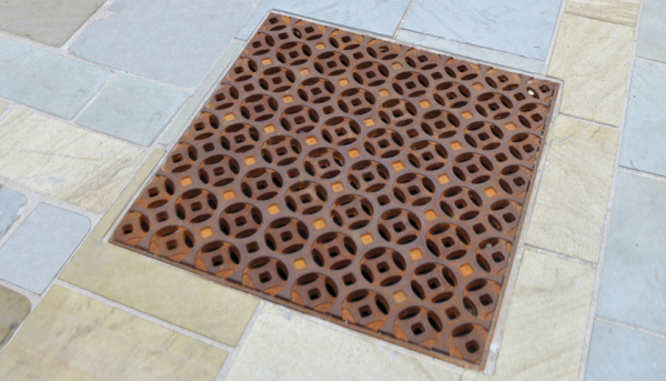 Lateral Design Studio's architectural drain covers have it covered ...