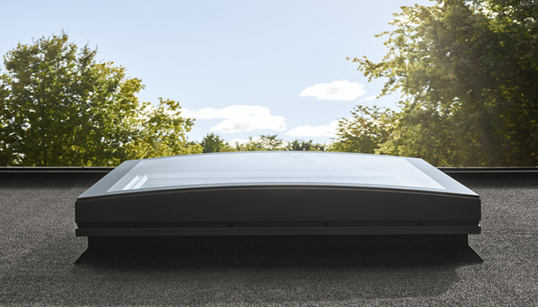 Velux adds three more sizes to curved glass rooflight range
