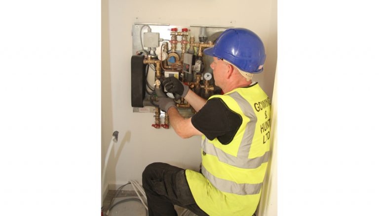 Custom Built Zurich Heat Interface Units Supplied for Apartments