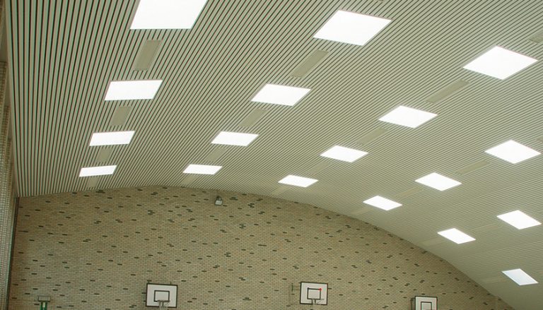New sport hall ceiling systems from Hunter Douglas - Specification ...