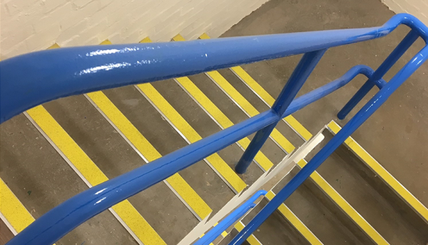 Quantum Plus-Tread stair nosing takes staircase safety to a higher level