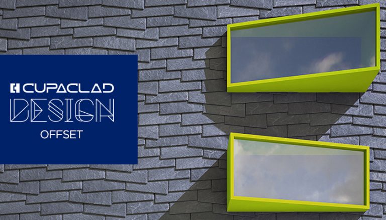 A modern asymmetric rainscreen cladding façade design by CUPA PIZARRAS ...