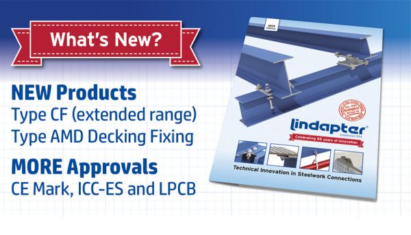 New Lindapter Steelwork Catalogue containing design data for Structural ...