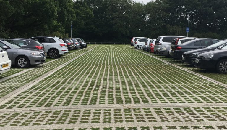 Grass Car Parks with sustainable urban drainage systems by Grass ...