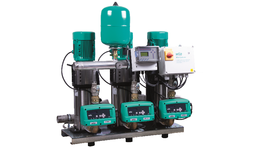 Wilo-Centrum – A range of 1,2 & 3 pump cold water booster sets for ...