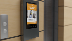 Interactive Digital Noticeboard boosts manger-tenant communication