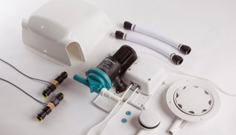 Shower waste pump for wet rooms or shower tray installations ...