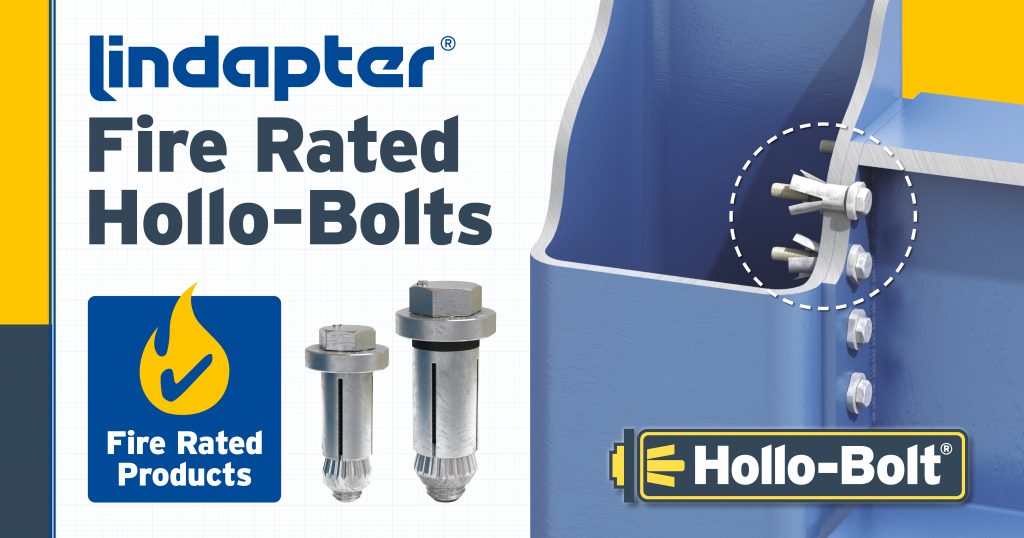 Lindapter Fire Rated Hollo-Bolts - Specification Product Update